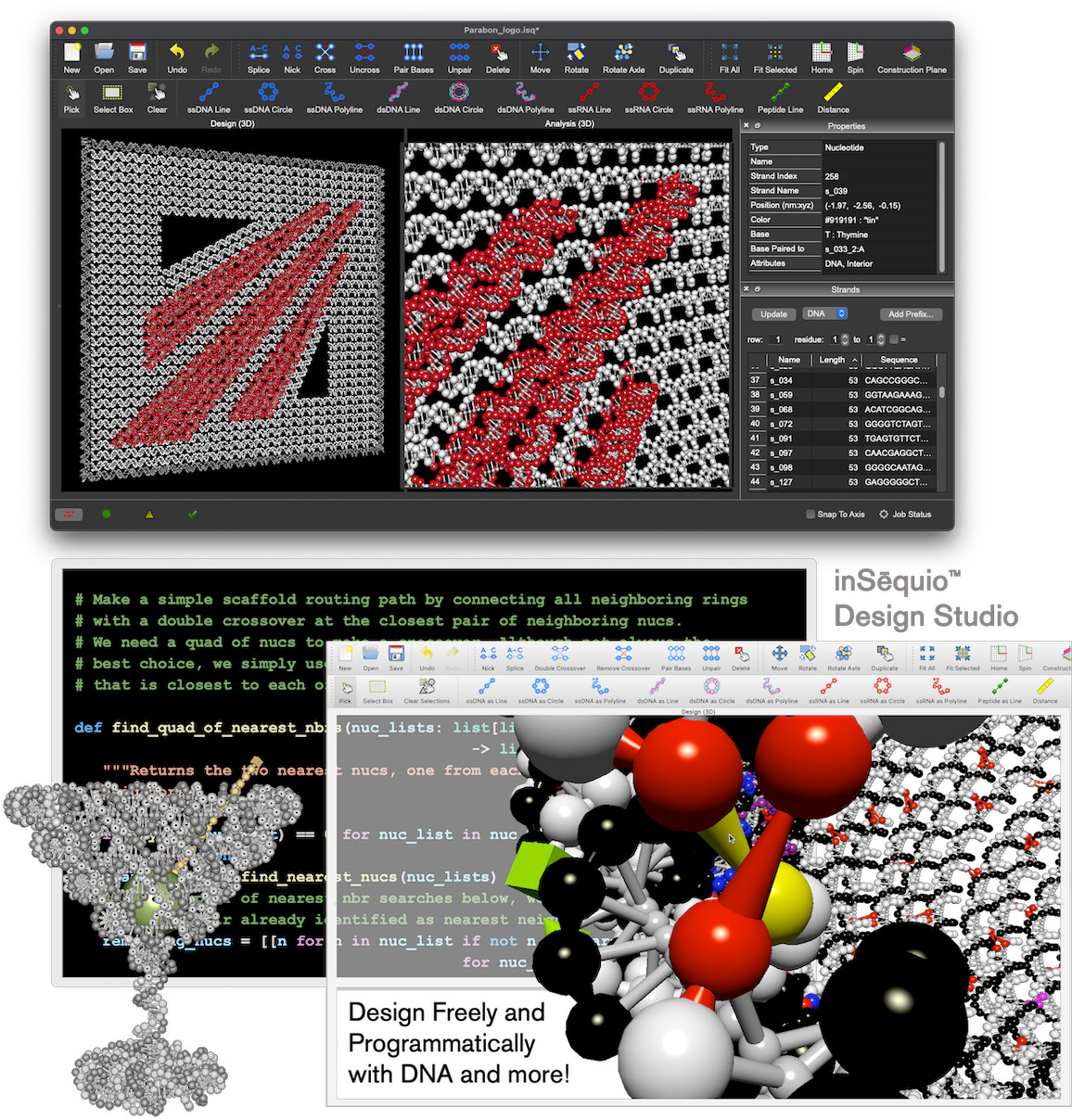 A Homebrew Moment for DNA: Parabon Unveils inSēquio Design Studio